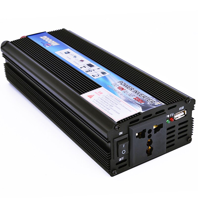 Car Inverter 2000W Power Inverter DC To AC 12V To ... – Grandado