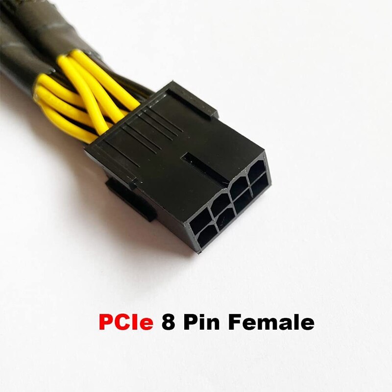Gpu Vga Pci-E 8 Pin Female Naar Dual 8(6 + 2) pin ... – Vicedeal