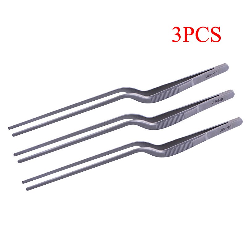 3pcs/Set 5.51inch Mini Chef Plating Tweezer Tongs ... – Grandado