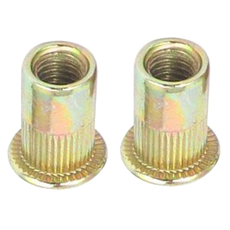 100Pcs/Pack Carbon Steel Fastener Nuts Mixed Zinc ... – Grandado