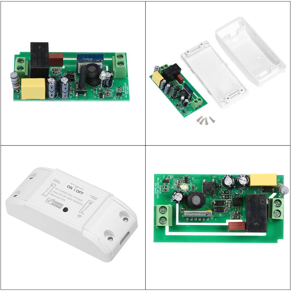 Tuya Wifi Smart Switch 10A/2200W Wireless Remote S... – Vicedeal