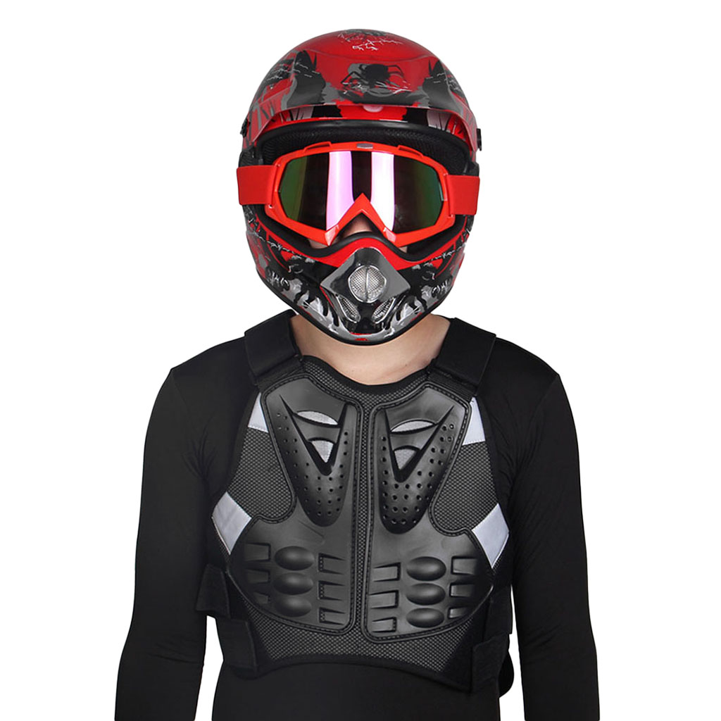 Motorcycle Rider Chest Back Spine Protector Vest A... – Grandado