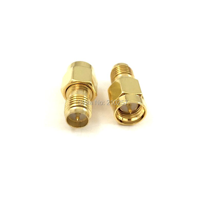 Conector RF SMA RP SMA hembra a SMA macho, adaptad... – Vicedeal