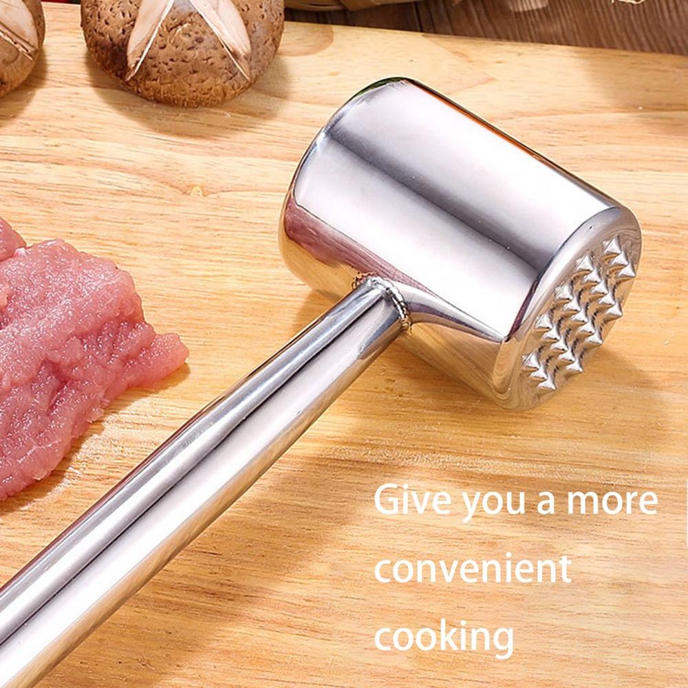 Stainless Steel Portable Steak Loose Meat Hammer 3... – Vicedeal