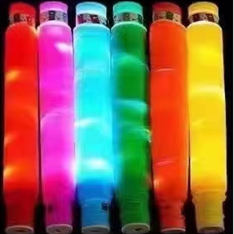 2022 LED Light Up Pop Tubes Sensory Fidget Toys Ea... – Grandado