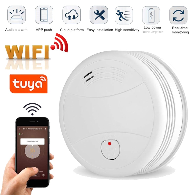Onafhankelijke Rookmelder Sensor Fire Alarm Home S... – Vicedeal