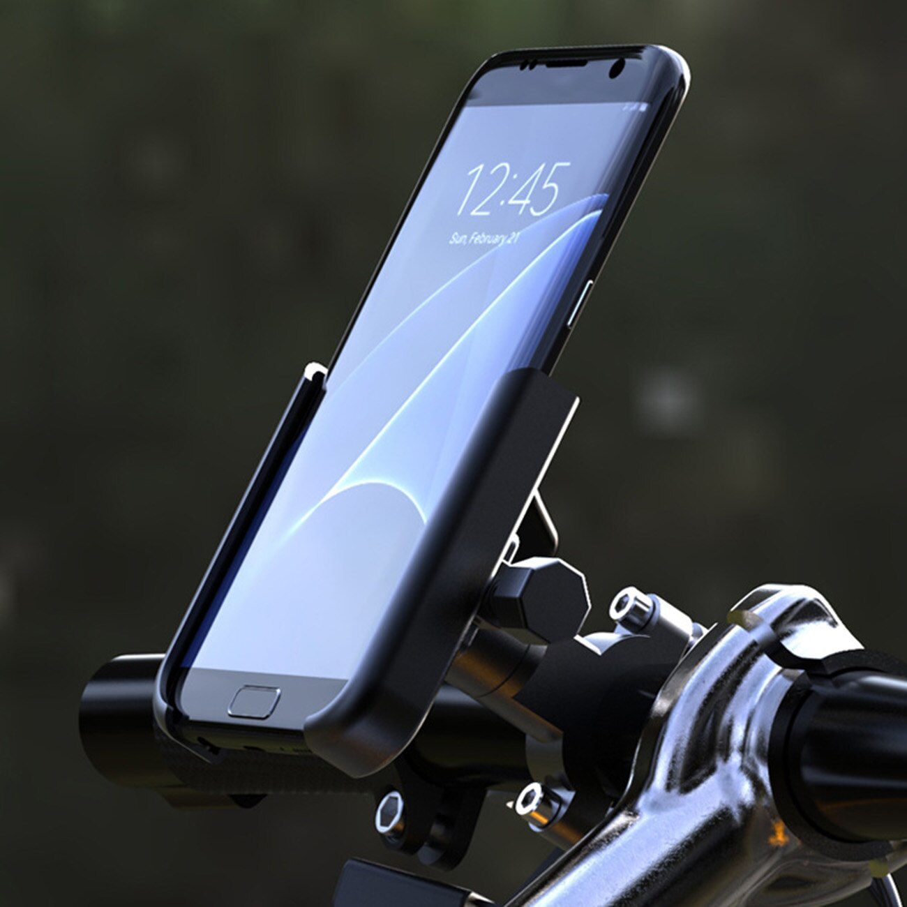 Aluminium Motorfiets Fiets Telefoon Houder Voor 4-... – Grandado