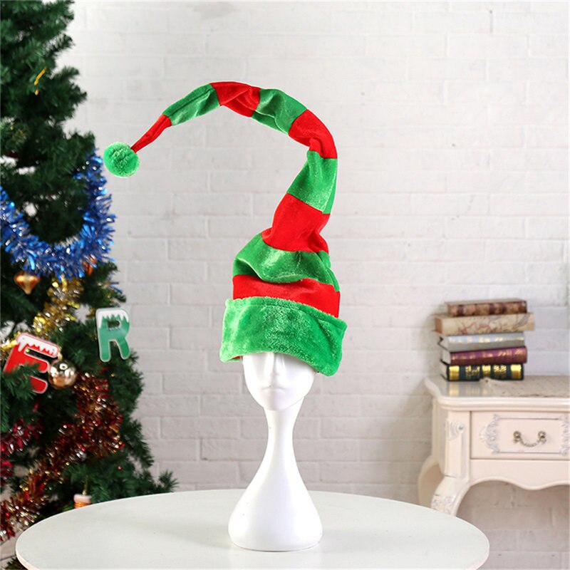 1PC Funny Party Hats Christmas Hats Long Striped F... – Grandado