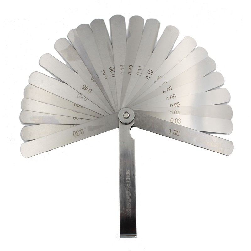 SHINWA Feeler Gauge Gap Ruler Stainless Steel Thic... – Grandado