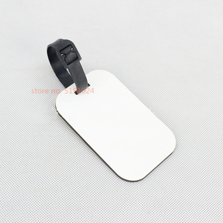 20pcs/lot sublimation mdf wooden luggage tags with... – Grandado