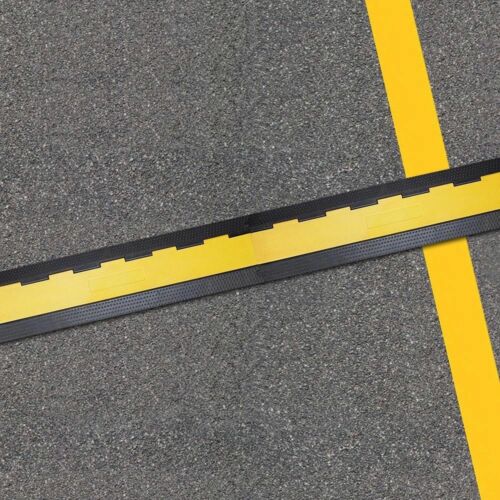 2 Channel Heavy Duty Wire Cover Cable Cord Road Ra... – Grandado