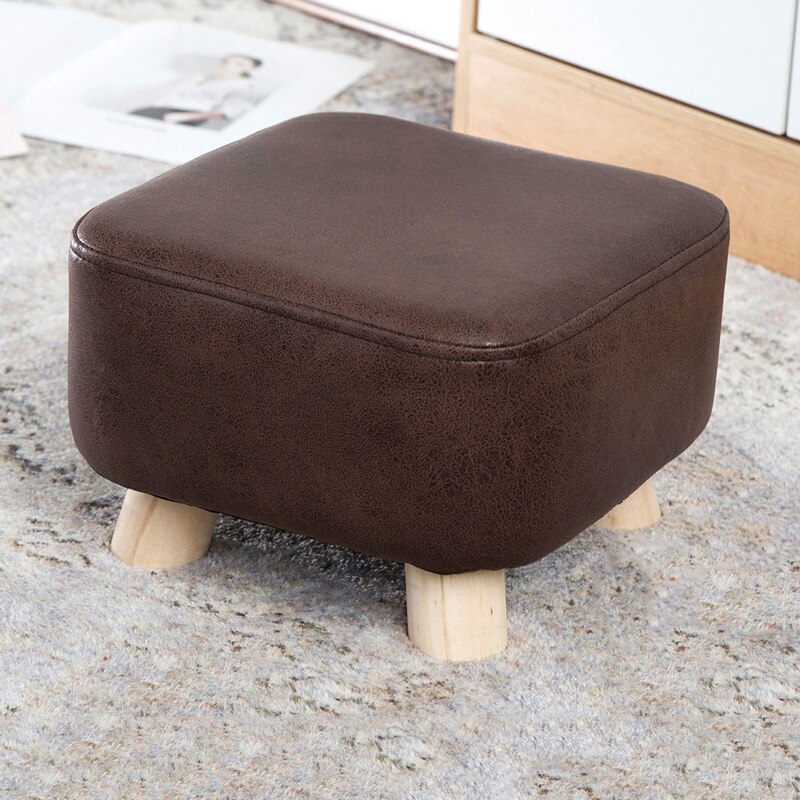 Living Room Stool Shoe Changing Stool Square Short... – Vicedeal