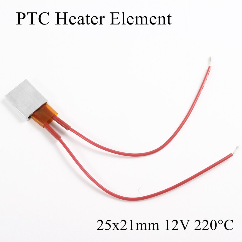 25x21mm 12V 230 Degree Celsius Aluminum PTC Heater... – Vicedeal