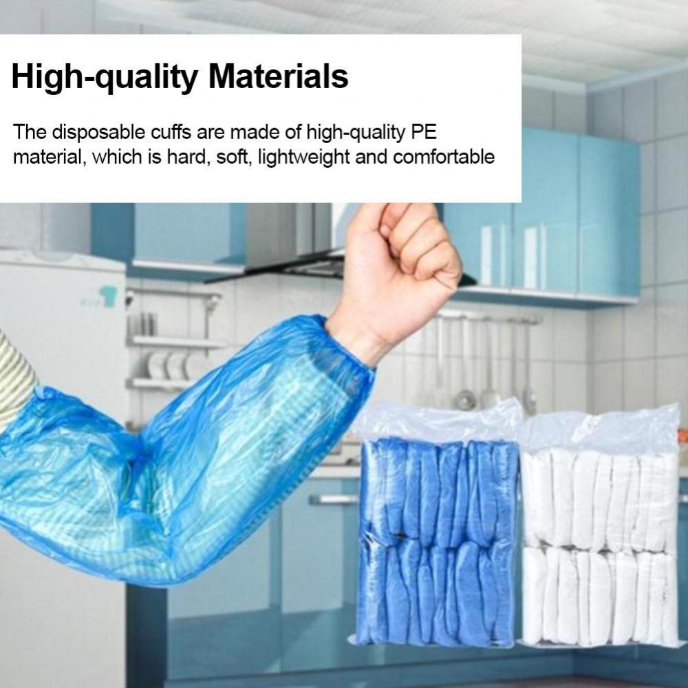 Set of 100 Disposable Oversleeve Sleeve with Elast... – Grandado