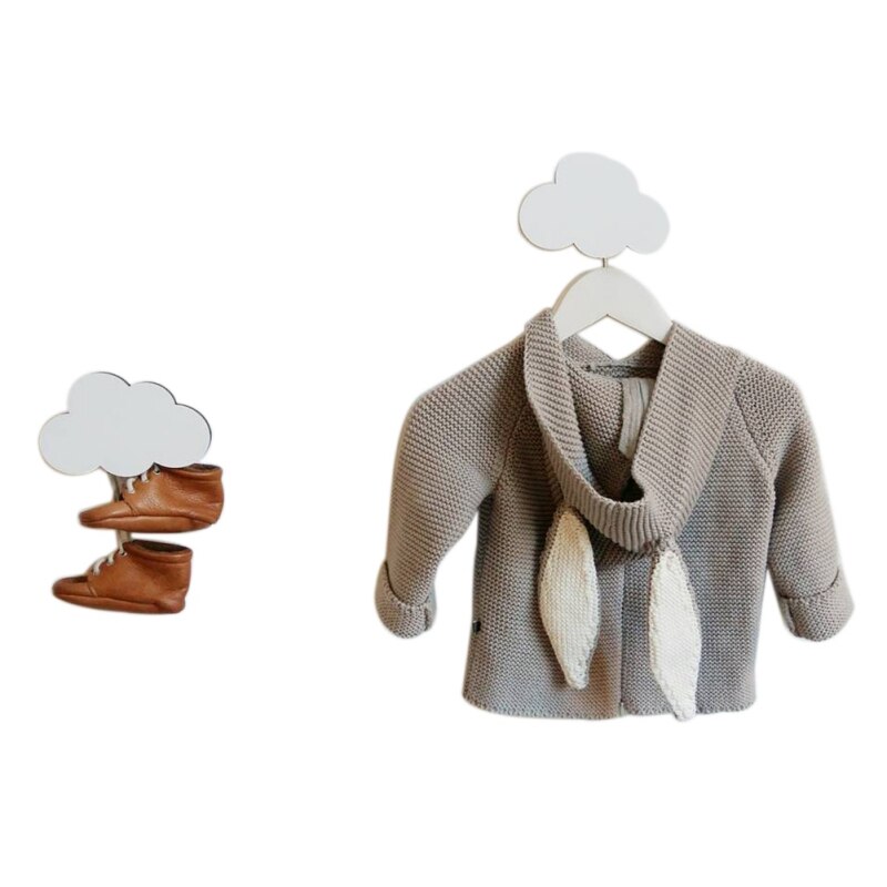 Nordiska väggkläder krokar moln kaktus barnrum väg... – Grandado