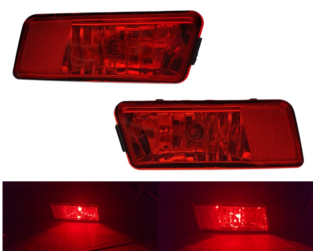 Car Rear Bumper Reflector Light Brake Lamp For Dod... – Grandado
