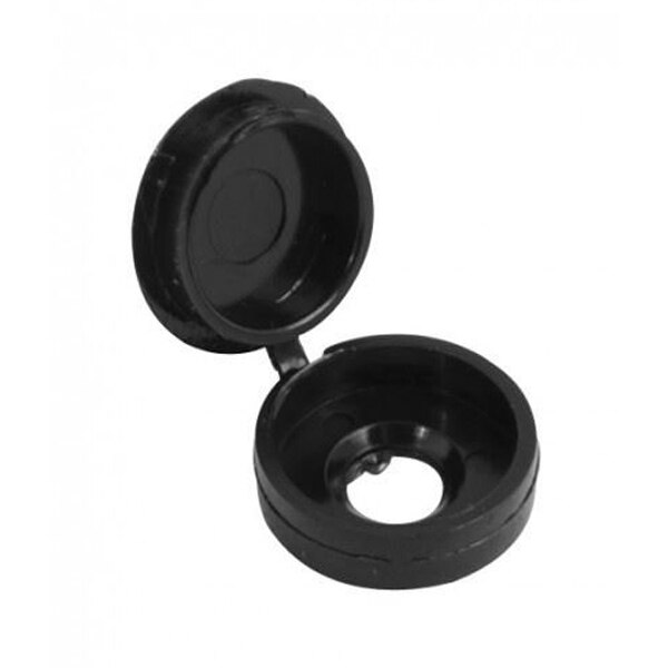 screw cap cup washer hinged cover black ( pack of ... – Grandado