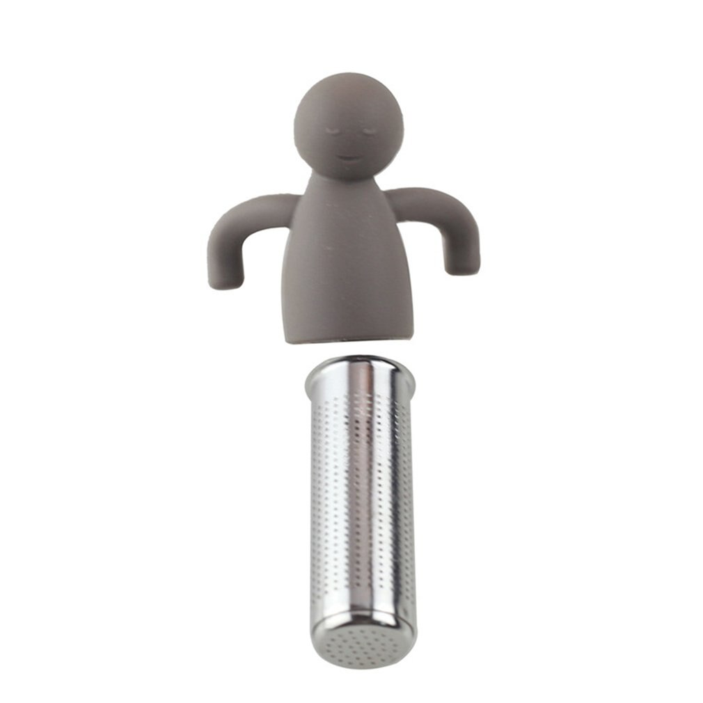 Silicone Humanoid Tea Set Tea Leakage Tea Filter T... – Grandado