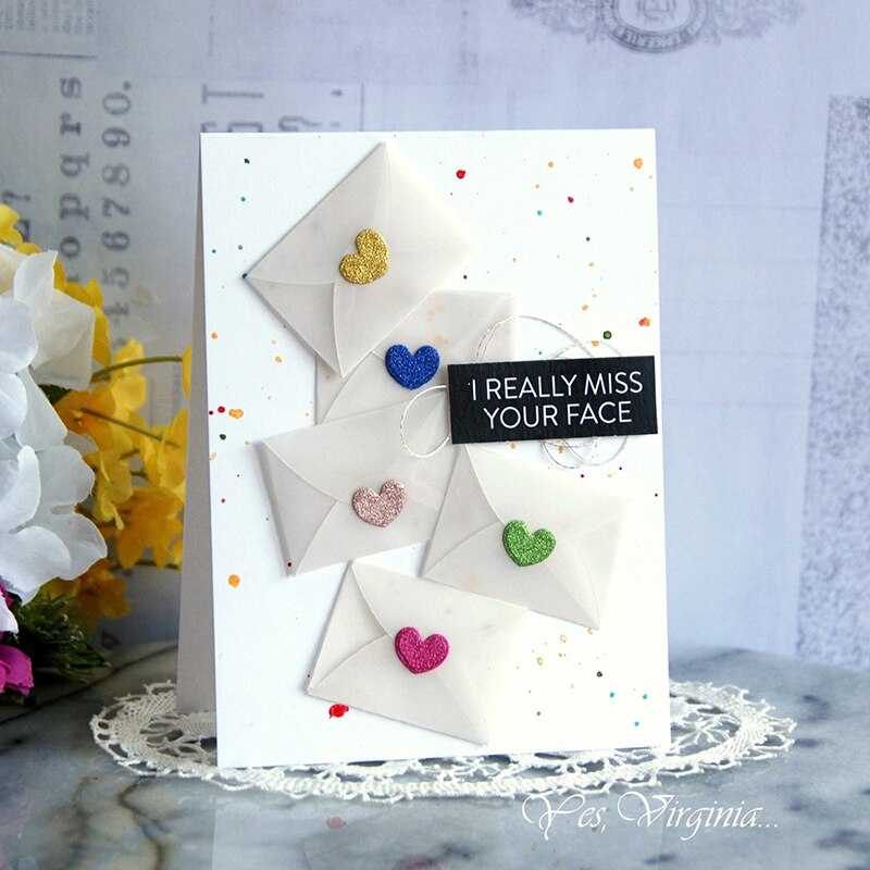 CH MINI INTERACTIVE ENVELOPE Stitched Metal Cuttin... – Vicedeal