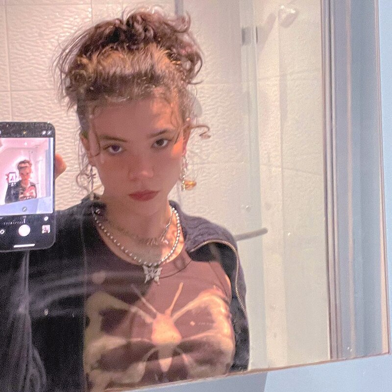 Butterfly Print Sexy Brown Y2K Tank Tops Summer Wo... – Grandado