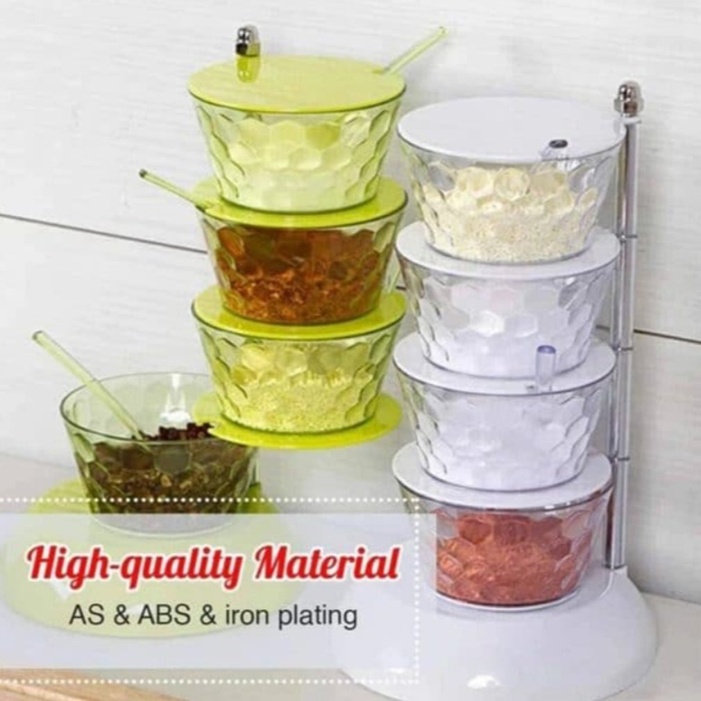 Crystal Transparent 4/5 Layer 360 Degree Vertical ... – Grandado