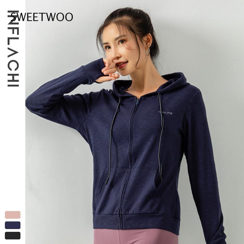 spring and summer women's sports sweater stretch z... – Vicedeal