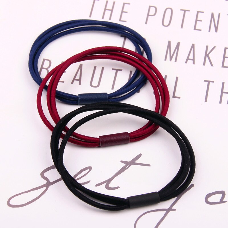 Drie Strengen Van Haarbanden Basic Beknopte Effen ... – Grandado