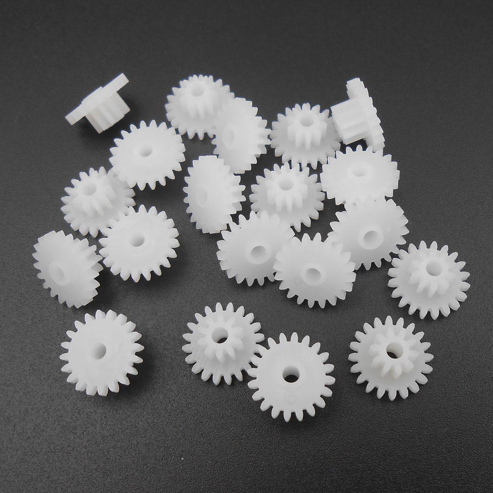 50PCS 0.5 Modulus 0.5M Double Gear Reduction Bilay... – Vicedeal