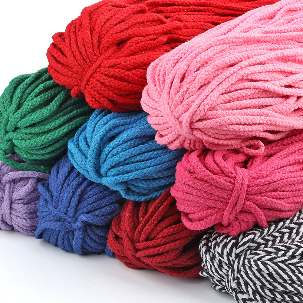 Twisted Rope String Craft Macrame Hanging Colorful... – Vicedeal