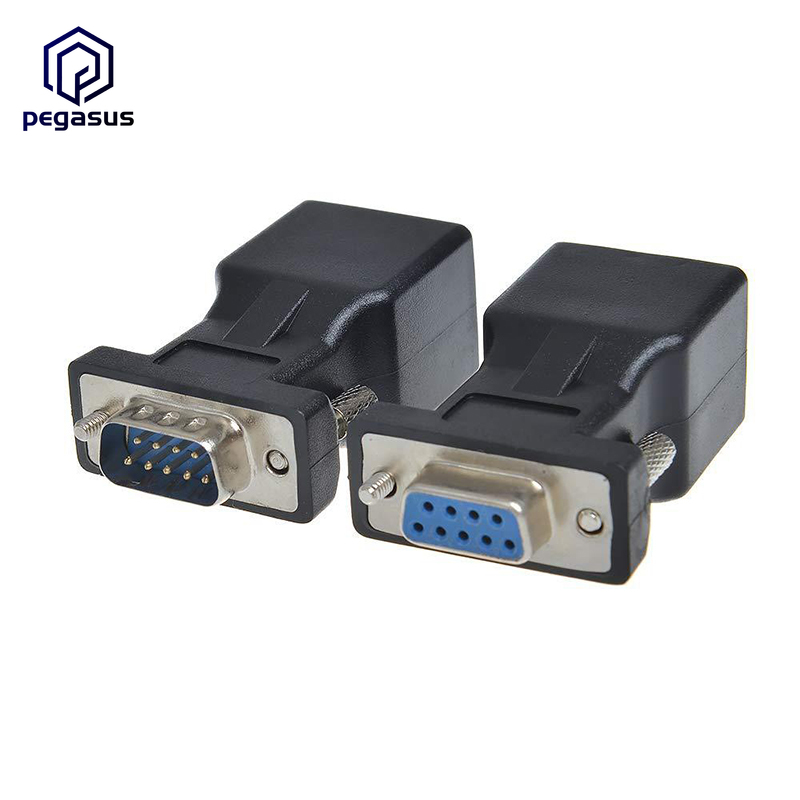 DB9 RS232 Female/Male to RJ45 Network Adapter COM ... – Grandado