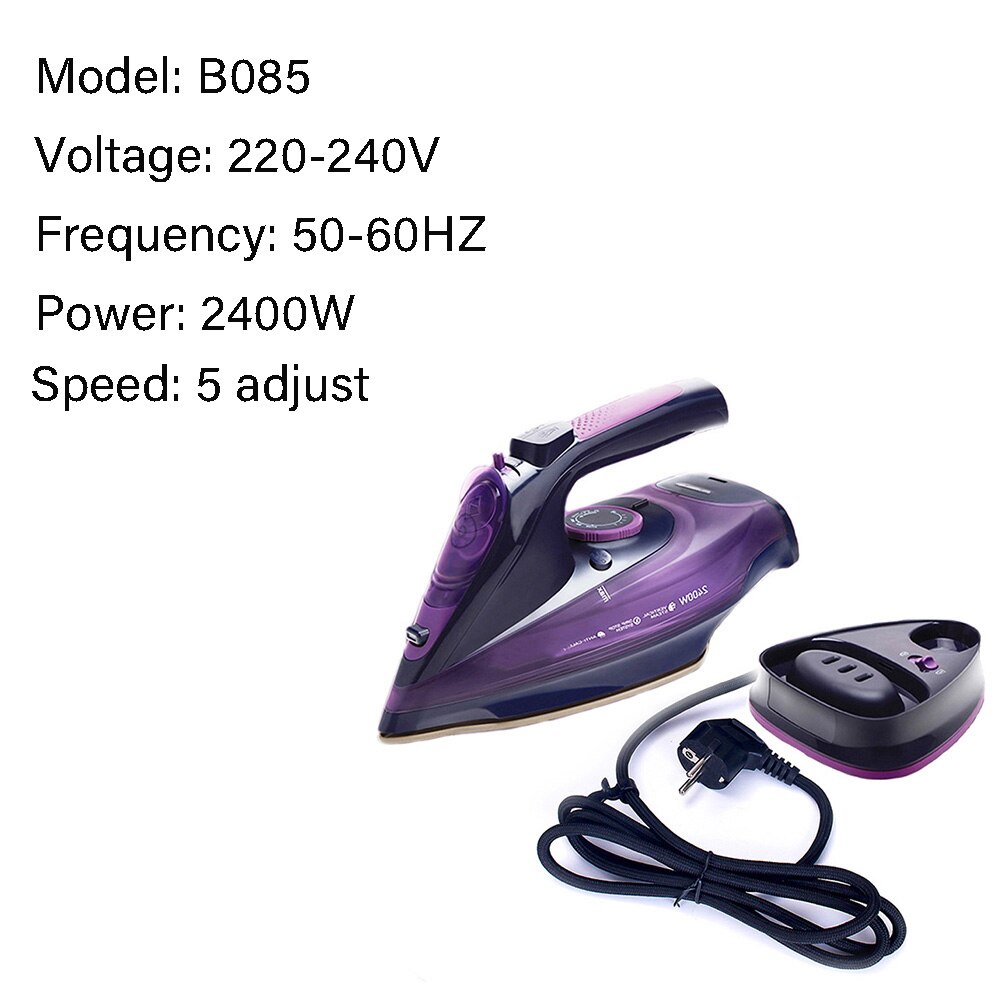 220-240V Electric Steam Iron Wired/Wireless 5 Spee... – Grandado