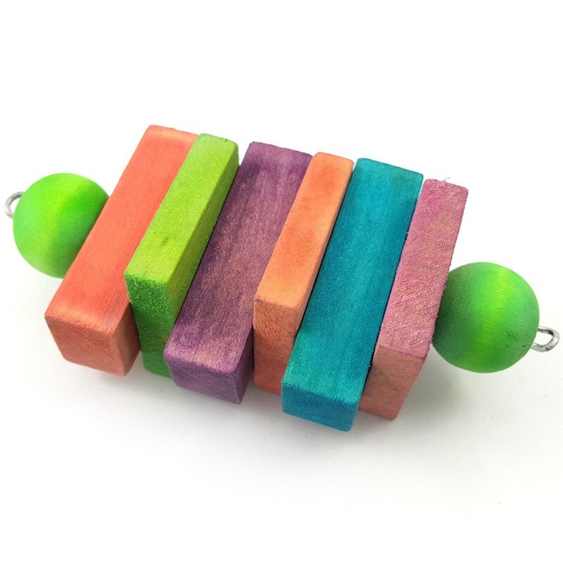 Large Parrot Chewing Toy - Bird Blocks Knots Teari... – Vicedeal