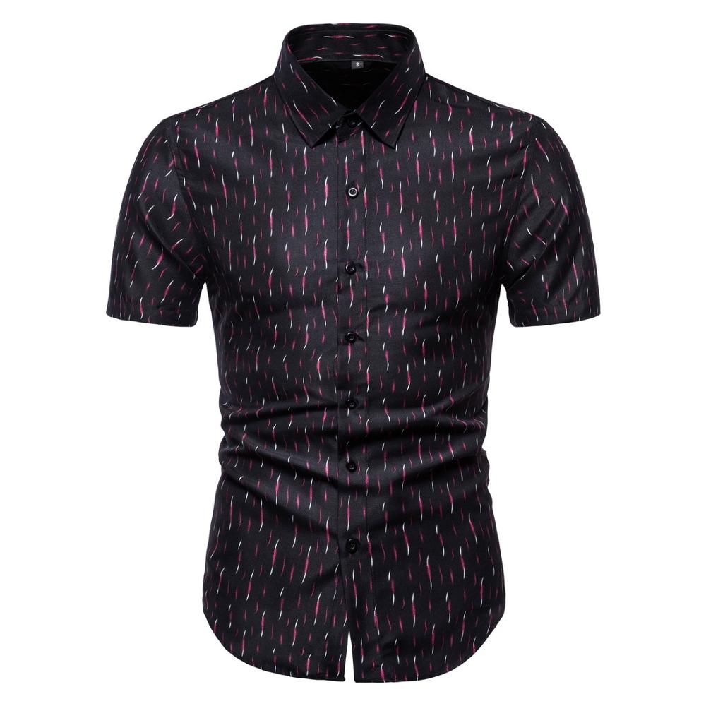 Shirts Mens Summer Casual Brand European Size Shor... – Grandado