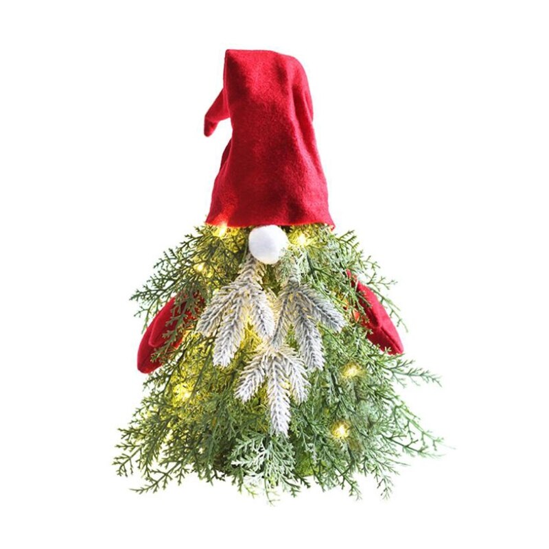 Y1QB Christmas Swedish Gnome Tree Decoration Everg... – Vicedeal