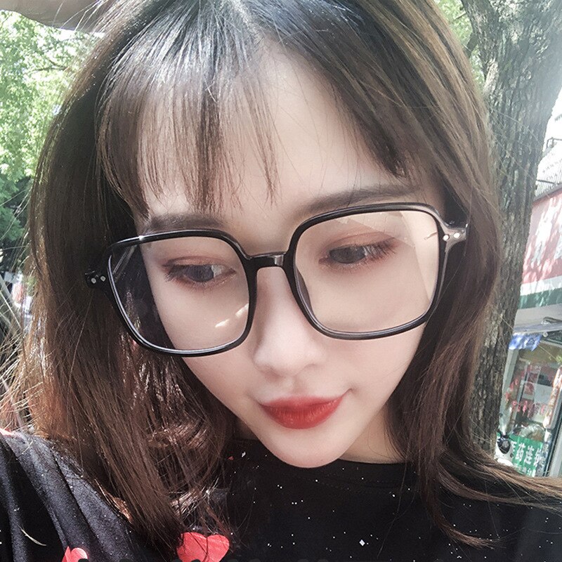 Ultra Light Black Frame Glasses Super Large Frame ... – Grandado