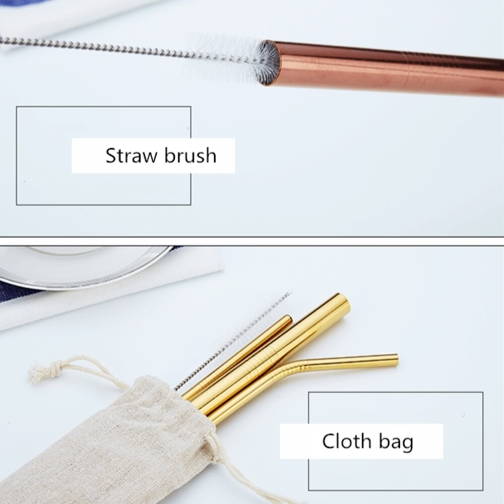 Reusable Straw Boba Tea Wine Bubble Tea Metal Stra... – Vicedeal