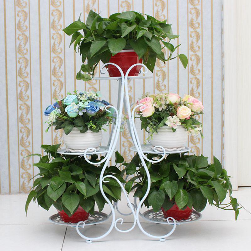 European Thickening Wrought Iron Flower Shelf Mult... – Vicedeal