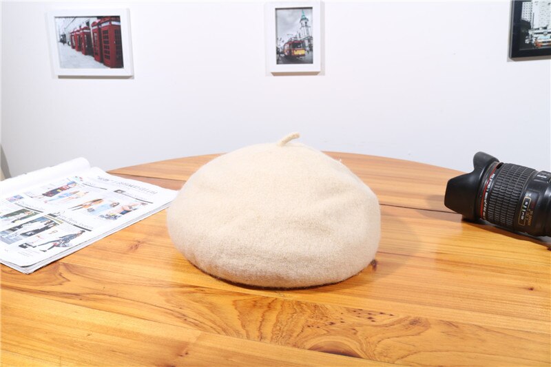 Top Brand Women's Cotton Berets Caps Winter Girls ... – Grandado
