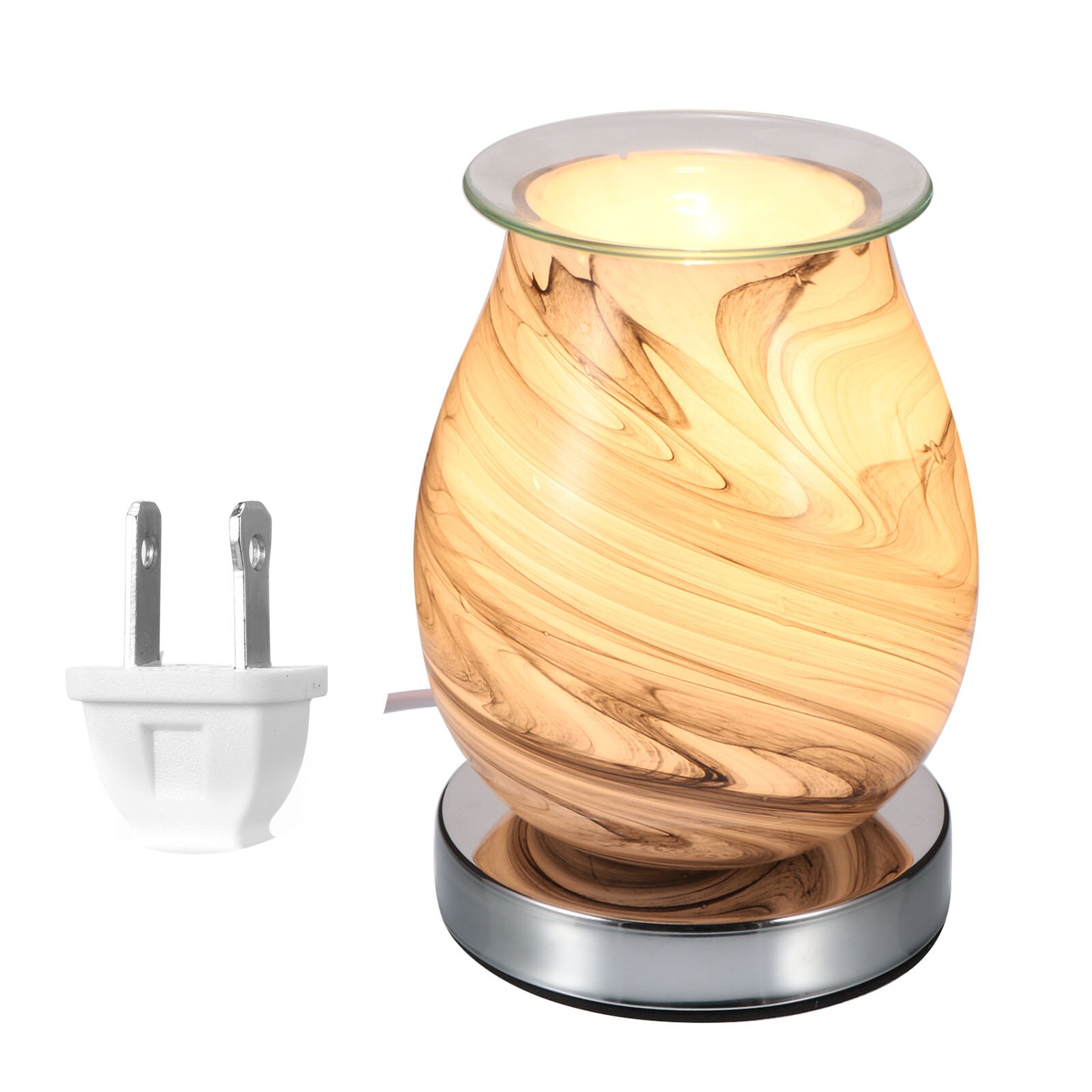 4 Levels Aroma Lamp Multi-Purposes Glass Aroma Dif... – Grandado