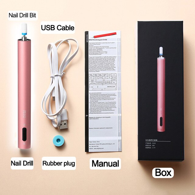 Portable Electric Portable Manicure Machine Pen-sh... – Grandado