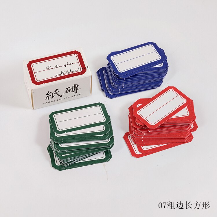 150Pcs Vintage Label Collage Collection Writable P... – Grandado