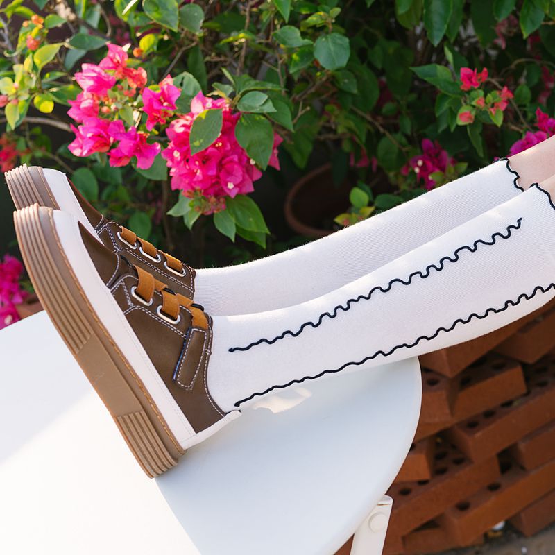 Autumn and Winter Style Cotton Ladies Curly Calf S... – Grandado