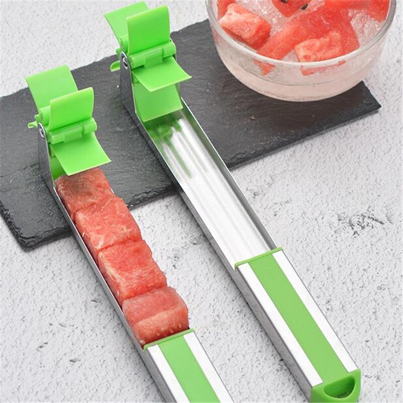 Watermelon Slicer Cutter Tongs Corer Fruit Melon S... – Grandado