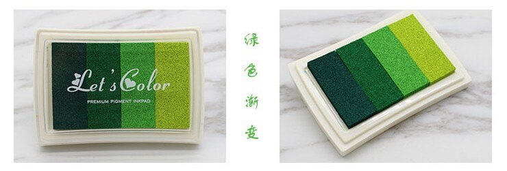 Gradient colors big ink pad Stamp planner scrapboo... – Vicedeal