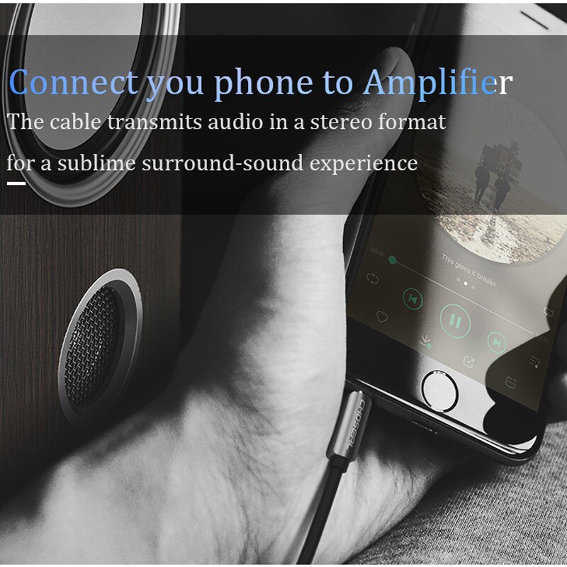 Choseal 3.5 Mm Tot 2RCA Kabel Man Op Man Premie Ve... – Vicedeal