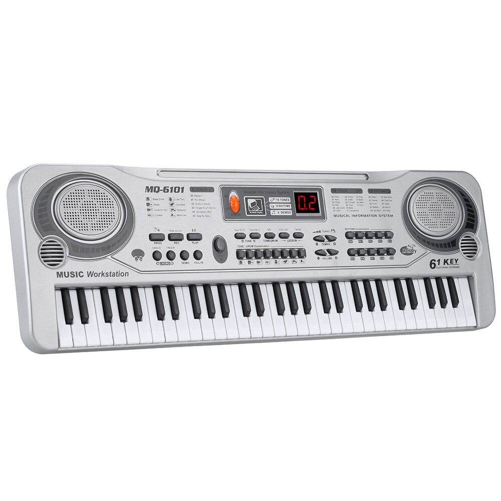 61-Key Keyboard Piano Piano Led Instrument Keyboar... – Vicedeal