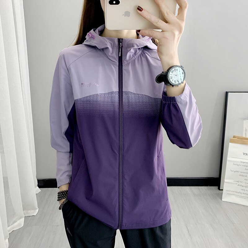 Outdoor Windbreaker Women Quick Dry Sportswear Ant... – Grandado