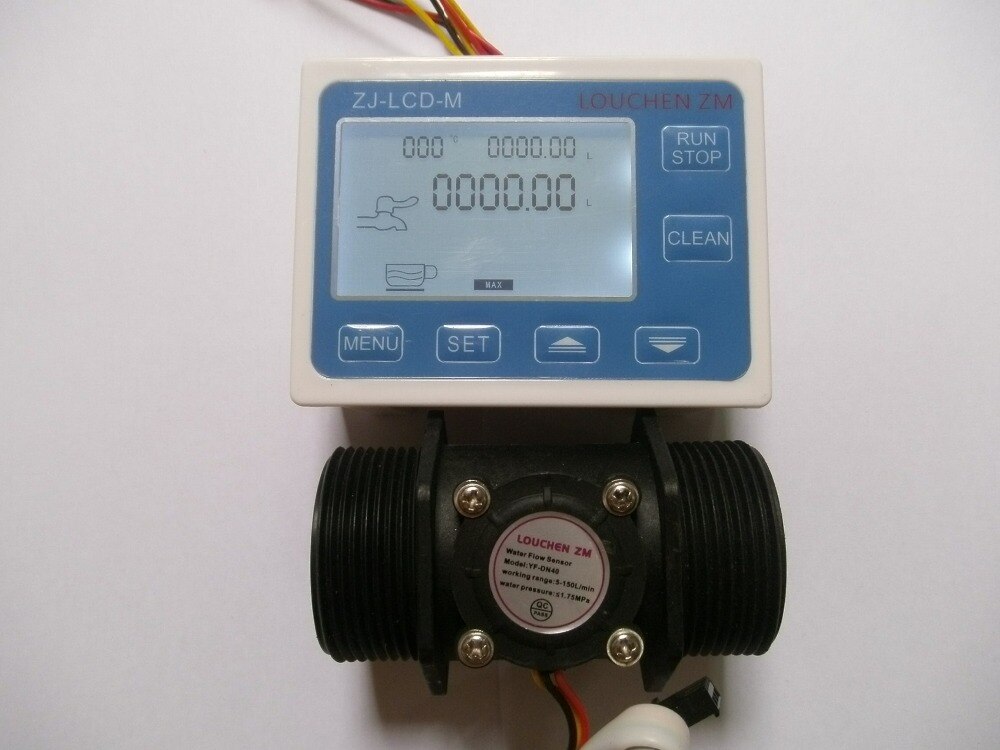 1.5 "Flow Water Sensor Meter + Digitale Lcd Displa... – Grandado