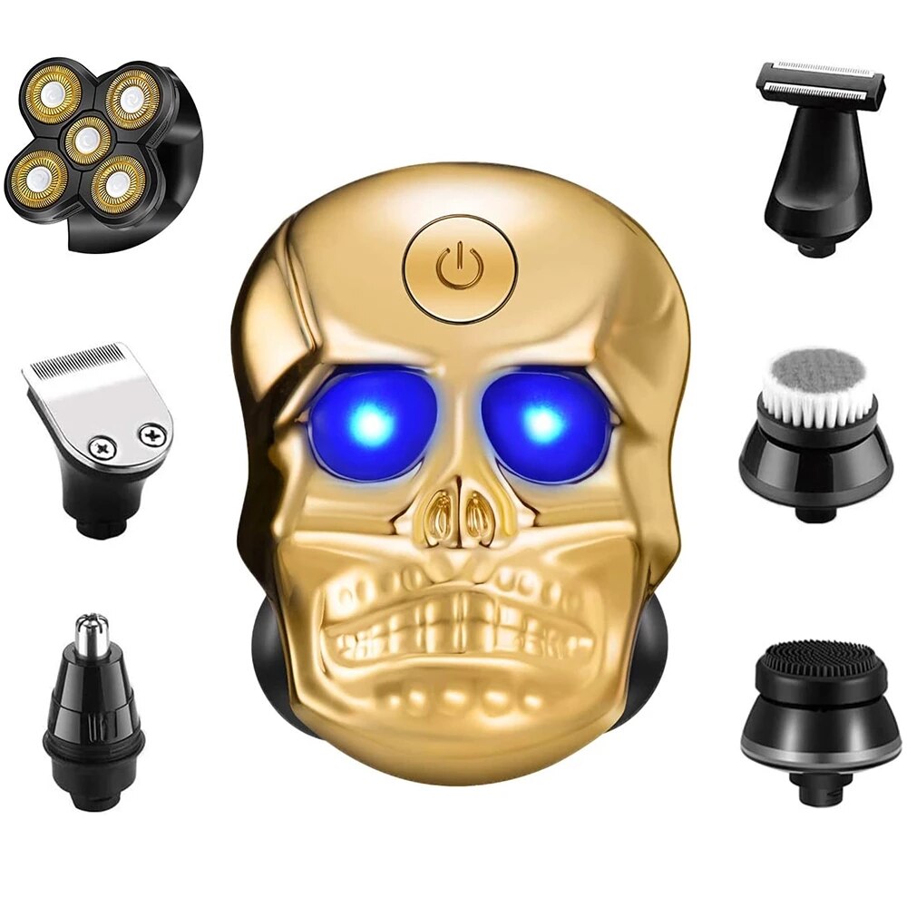 WEIDZ 5D Floating Razor Skull Shape Multifunctiona... – Grandado