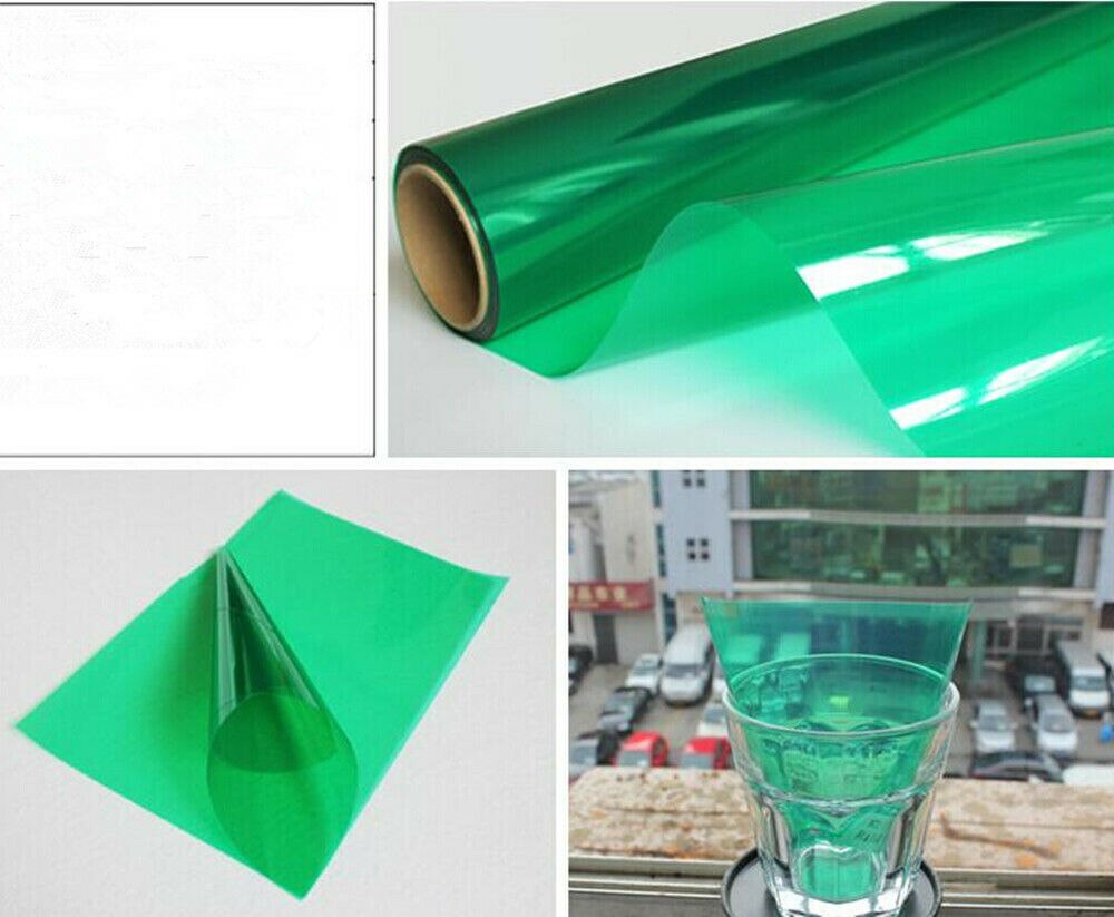 Groene Decoratieve Window Solar Tint Fim Zelfkleve... – Vicedeal